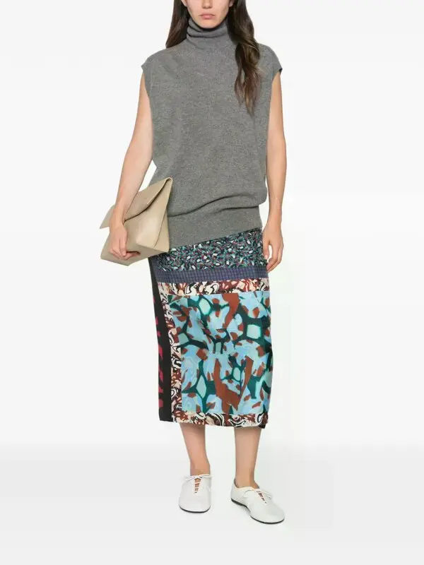 Sofie D'hoore Roll-neck Sleeveless Vest
