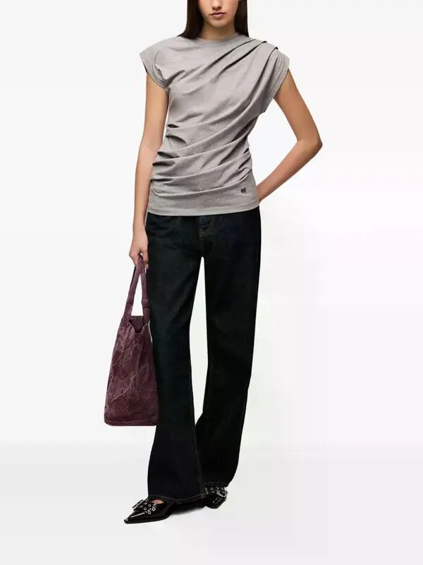 GANNI Top In Draped Jersey