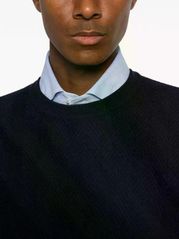 VENGERA Textured-knit Virgin Wool Sweater
