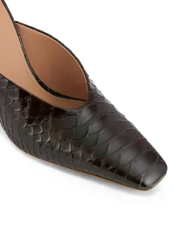 MALONE SOULIERS Rowe Leather Mules
