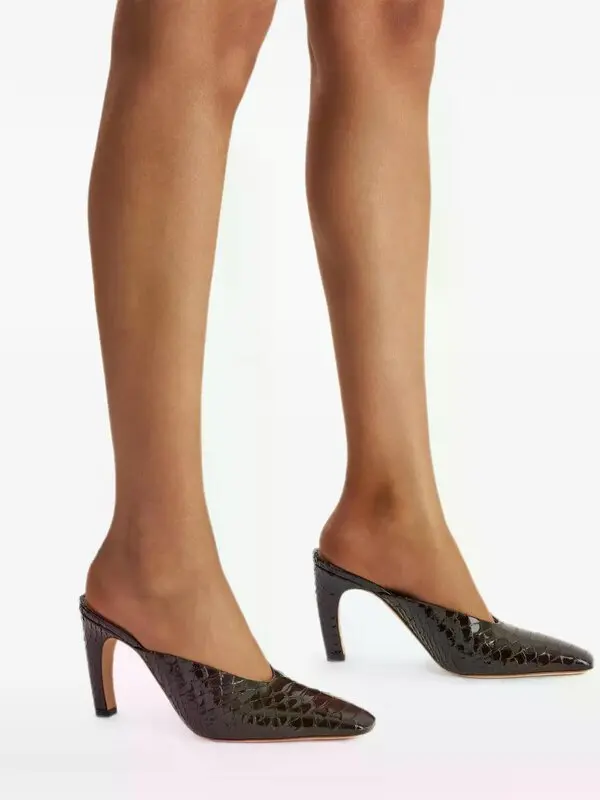 MALONE SOULIERS Rowe Leather Mules