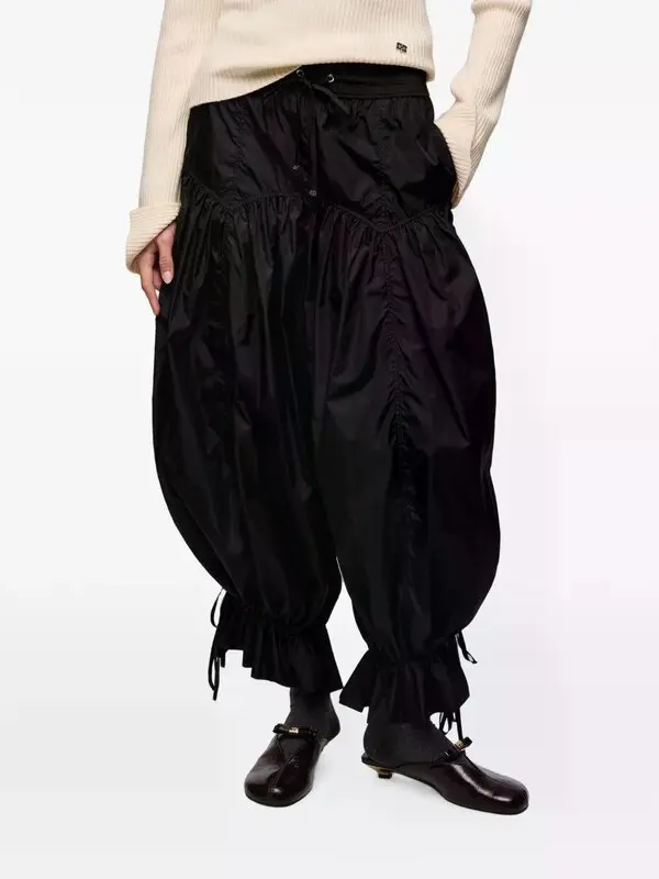 GANNI Trousers In Nylon