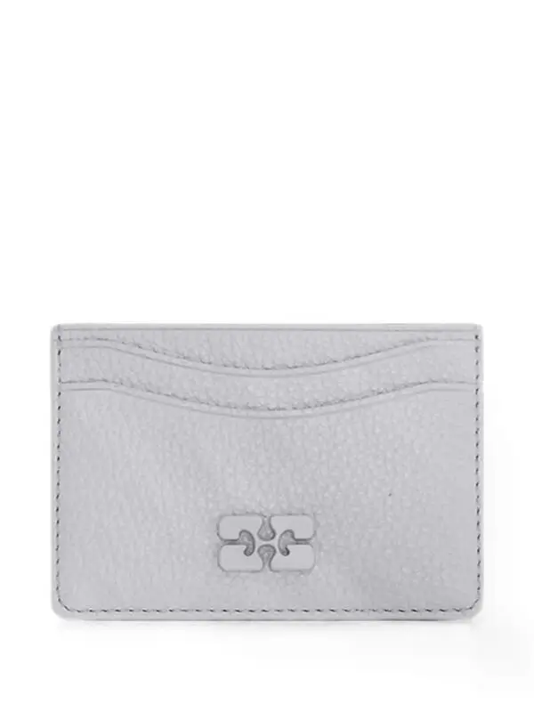 GANNI Bou Grained Leather Card Holder