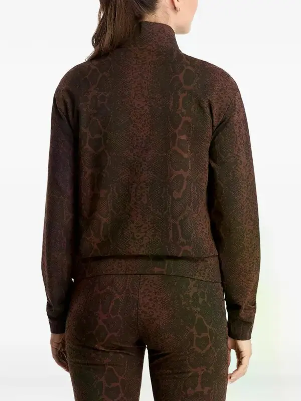 EA7 Graphic Series Regular-fit Zip-up Sweatshirt
