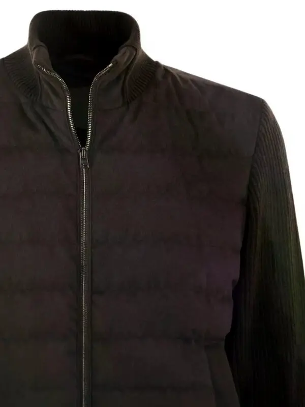 Herno Quilted-knit Padded Jacket