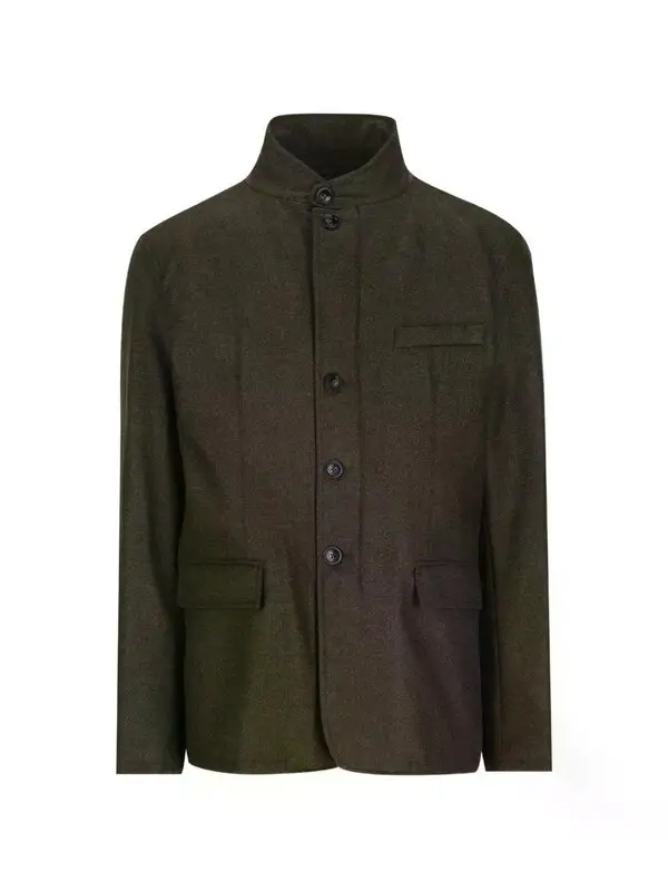 Herno Button-up High-neck Jacket