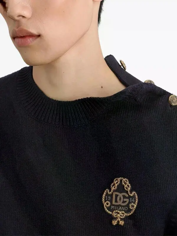 Dolce & Gabbana Smooth-knit Pullover
