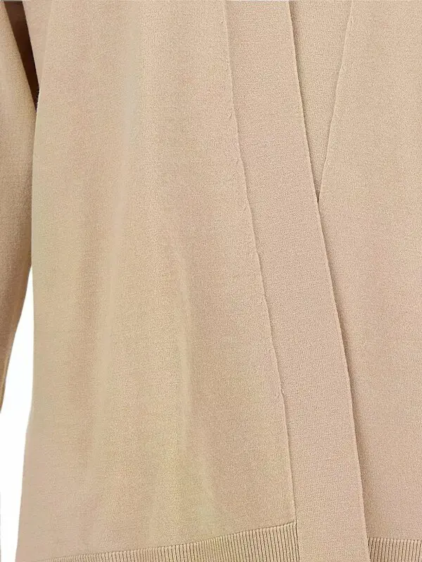 ELENA MIRÒ Side-slit Open-front Cardigan