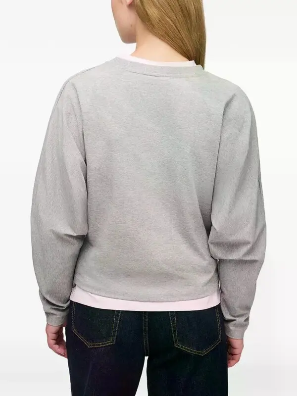 GANNI Blouse In Draped Jersey