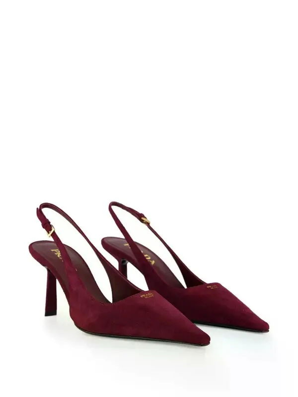 Prada Pointed-toe Slingback Pumps