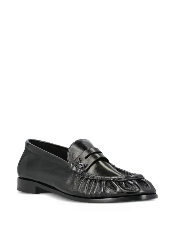 Saint Laurent Le Loafer Supple In Smooth Leather