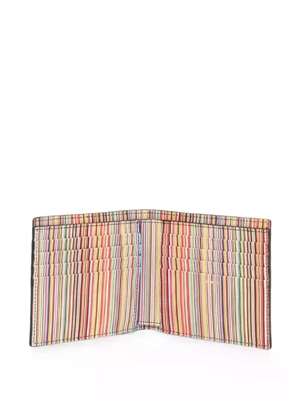 Paul Smith Leather Signature Strip Interior Billfold Wallet