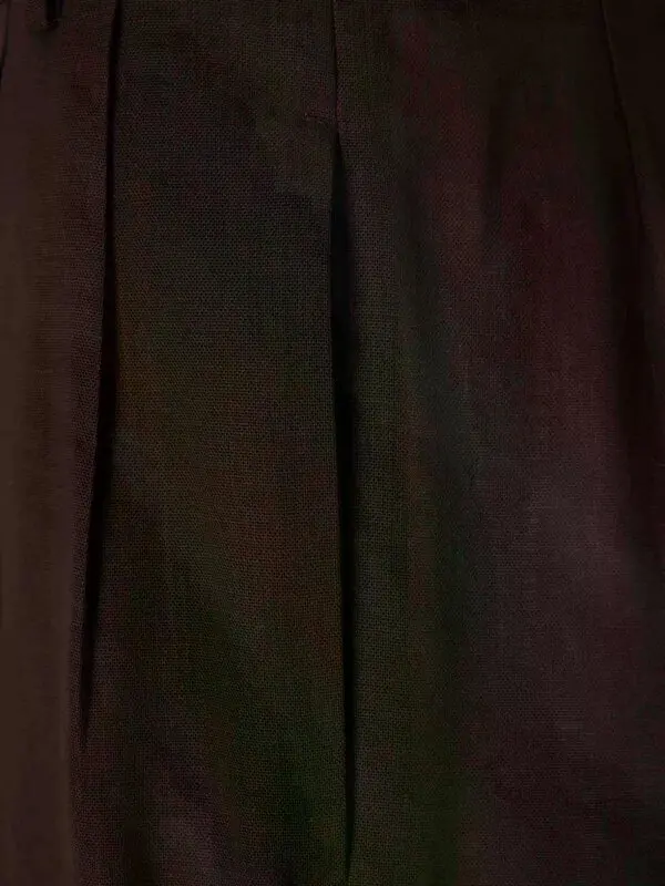 TOM FORD Pleated Straight-leg Trousers