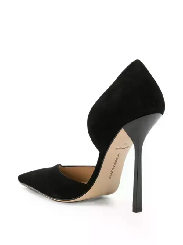 Victoria Beckham Suede D'orsay Pumps
