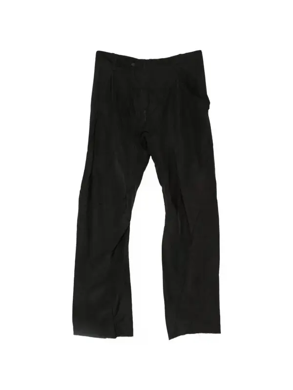 LEON EMANUEL BLANCK Panelled Raw-edge Trousers