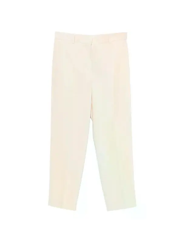 CIRCOLO 1901 Corduroy-effect Tailored Trousers - Neutrals
