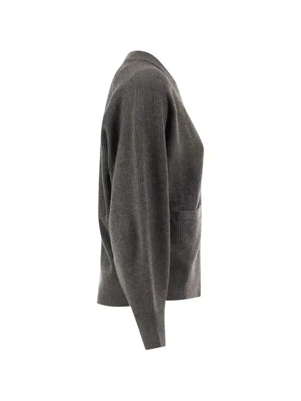 Brunello Cucinelli Ribbed-knit Cashmere Cardigan