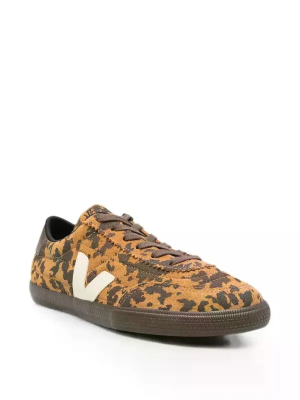 VEJA Leopard-print Low-top Sneakers - Brown