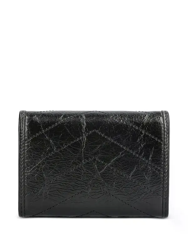 Saint Laurent Tri-fold Leather Wallet