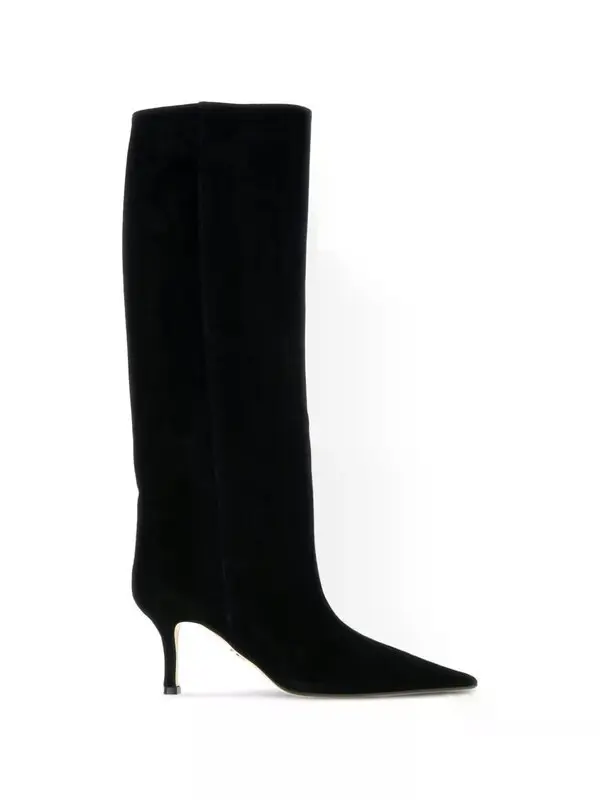 Gucci Naomi Pointed-toe Boots - Black