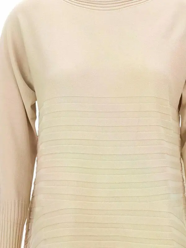 ELENA MIRÒ Long-sleeve Textured-knit Sweater