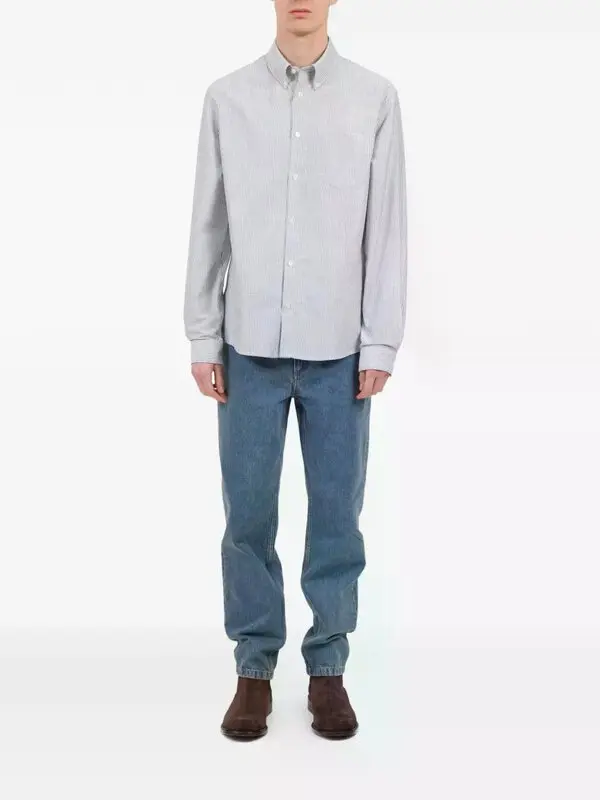 A.p.c. Striped Button-down Shirt
