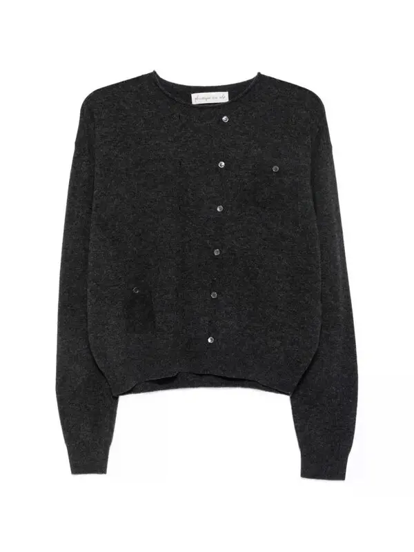 PDR PHISIQUE DU ROLE Round Neck Cardigan