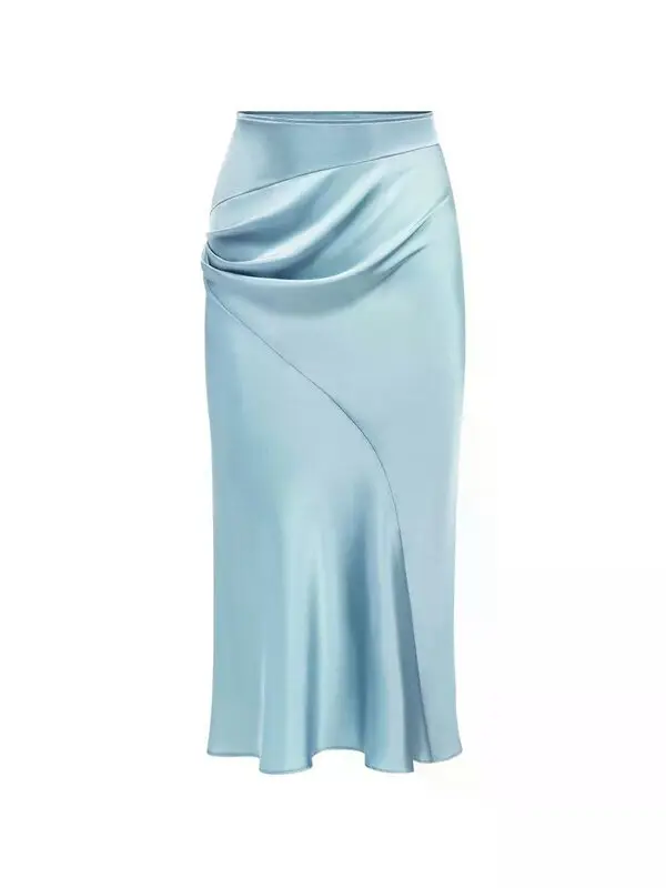 Nina Ricci Draped Midi Skirt