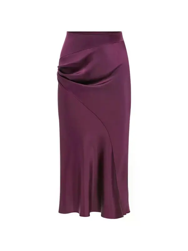 Nina Ricci Asymmetrical Draped Skirt