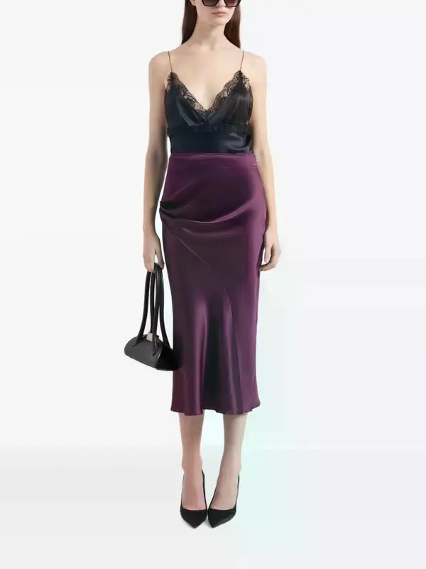 Nina Ricci Asymmetrical Draped Skirt
