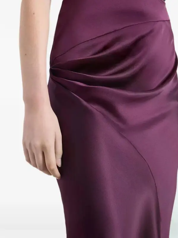 Nina Ricci Asymmetrical Draped Skirt