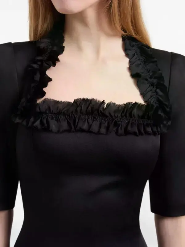 Nina Ricci Ruffle-trim Mini Dress