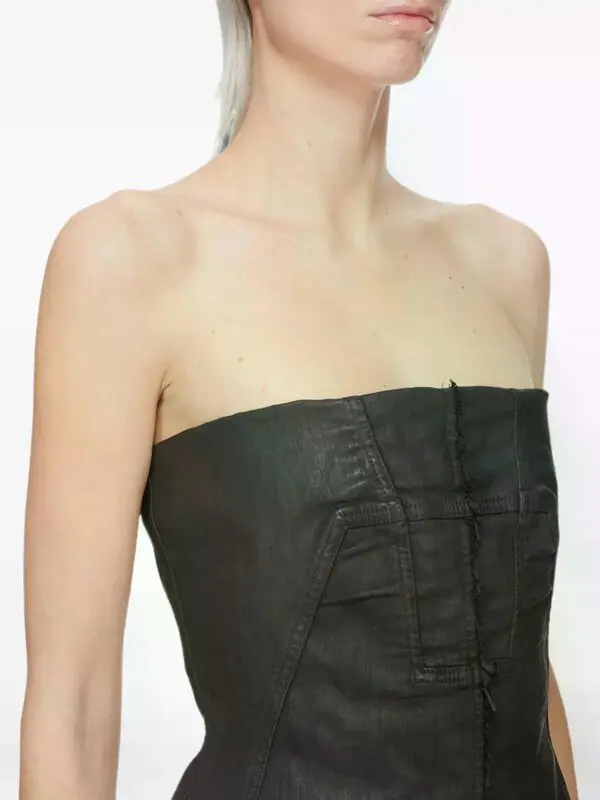 Rick Owens Splintered Bustier Top