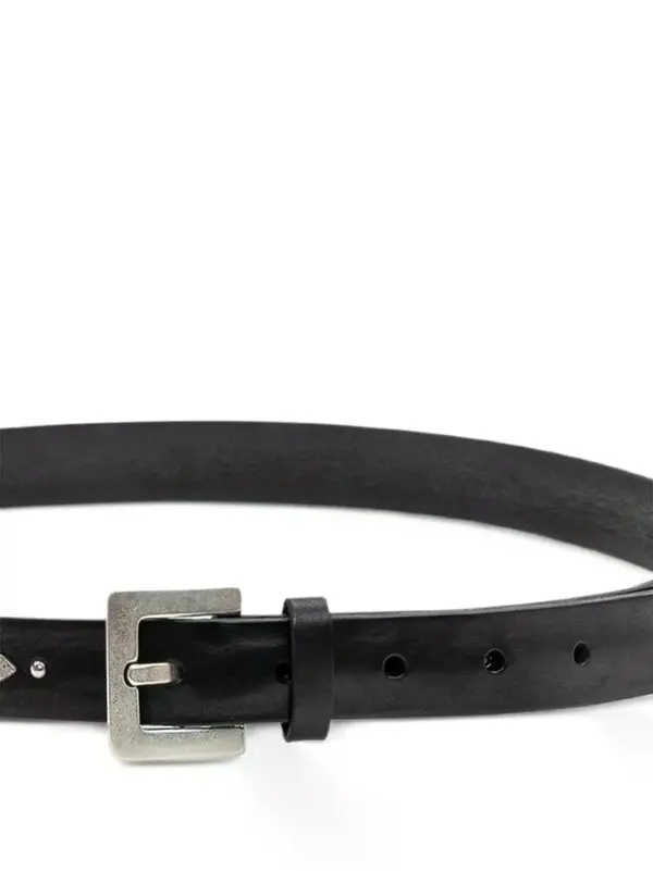 Orciani Stud-embellished Leather Belt