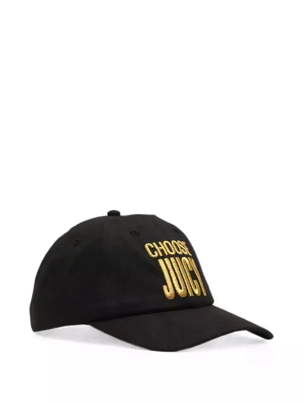 Juicy Couture Logo-embroidered Cap - Black