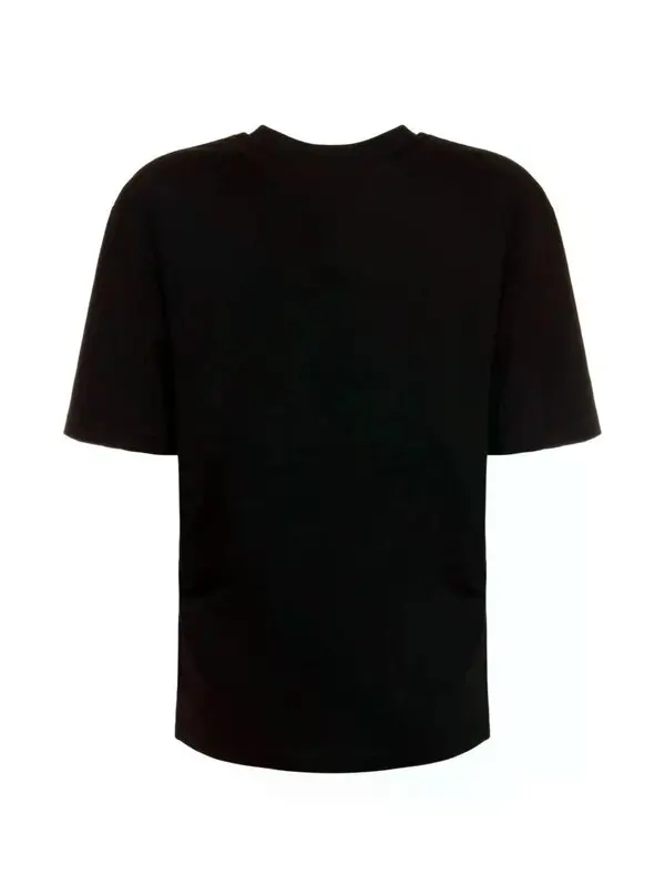 CHIARA FERRAGNI Logo-embroidered T-shirt