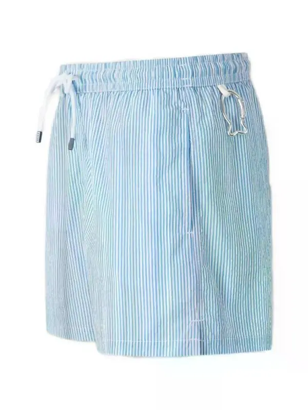 Fedeli Madeira Striped Swim Shorts