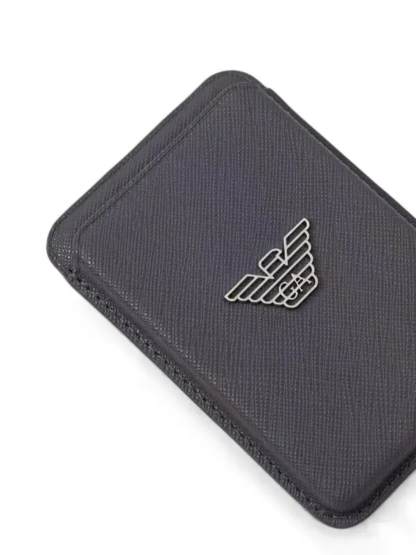 Emporio Armani Phone And Credit Card Holder With Belt - Grey