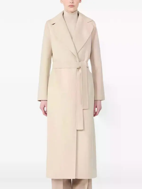 Max Mara Poldo Belted Wrap Coat