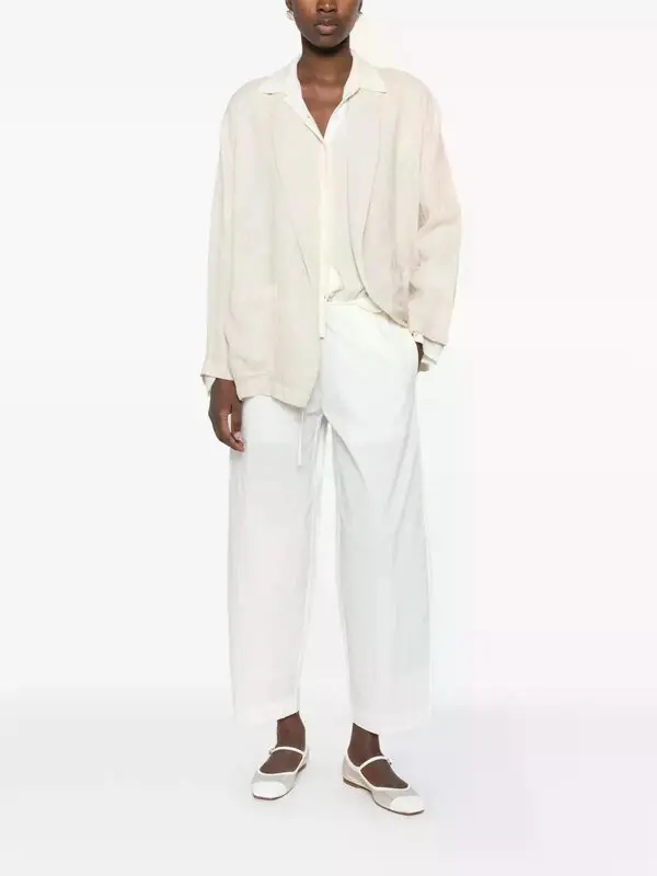 DEHA Open-front Blazer With Patch Pockets