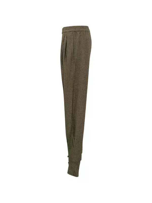 Andamane Renee Button-cuff Tapered Trousers