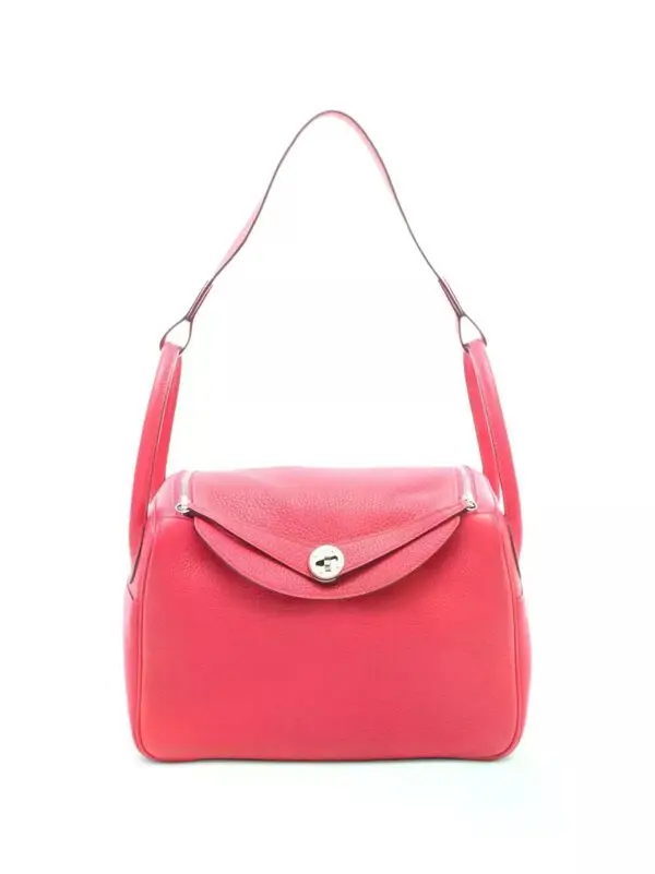 Hermès 2020 30 Lindy Shoulder Bag - Pink