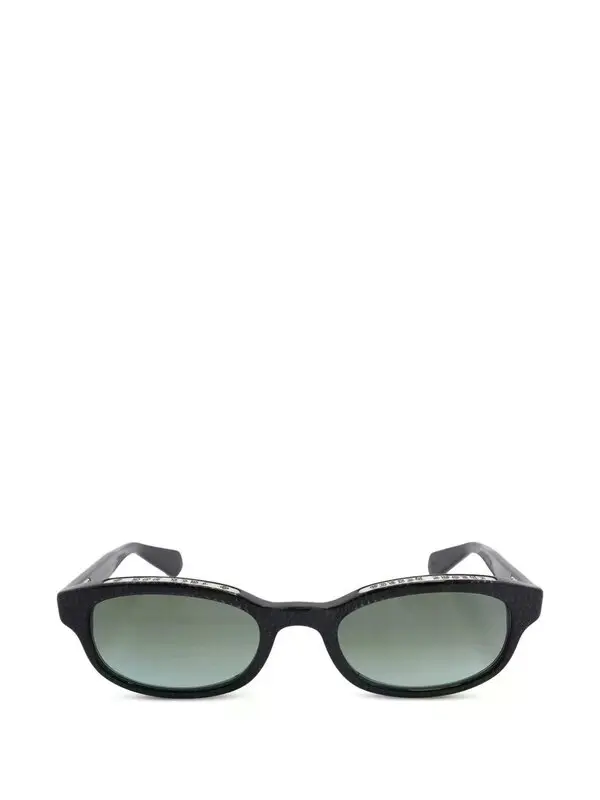 Chrome Hearts Lowrider Glitter-effect Sunglasses