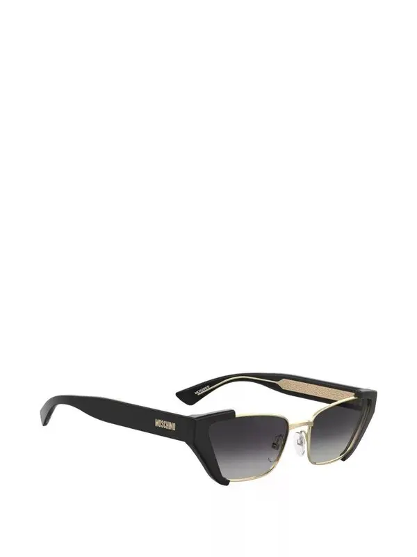 Moschino Tone Cat Eye Sunglasses - Gold