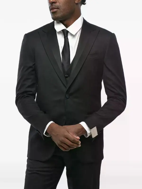 Corneliani Three-piece Silk-blend Suit