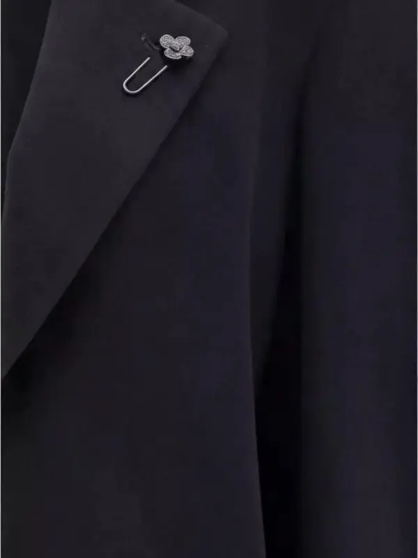 LARDINI Flower-detail Single-breasted Jacket