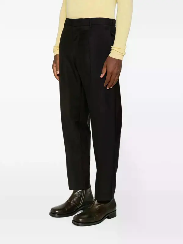 JIL SANDER Tailored Trousers With Pressed Crease