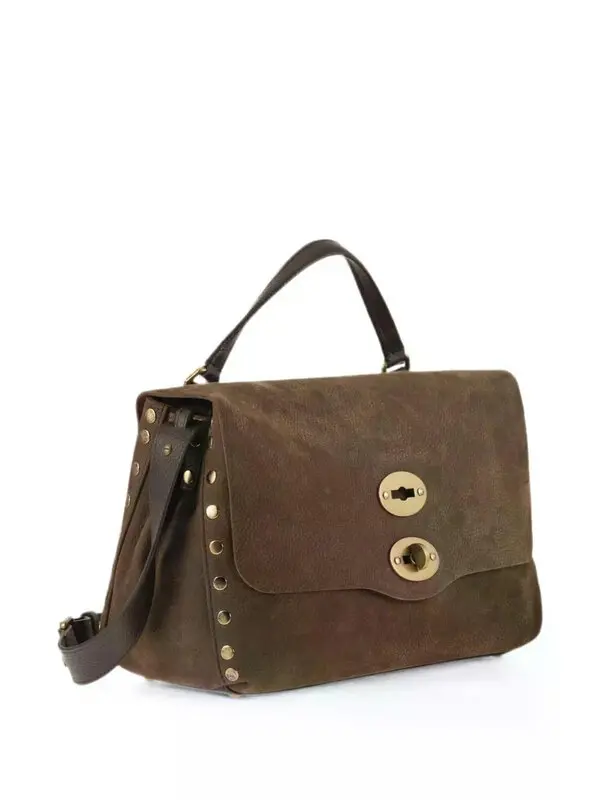 ZANELLATO Postina Jones S Grained Leather Tote Bag