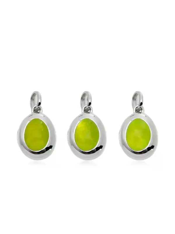 Monica Vinader August Birthstone Locket Necklace Pendant