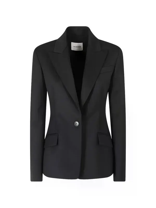 Andamane Bianca Single-breasted Blazer